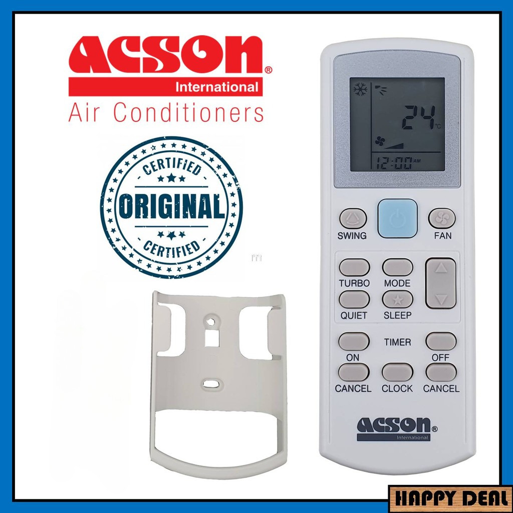 ACSON AIR CONDITIONER REMOTE CONTROL | Shopee Malaysia