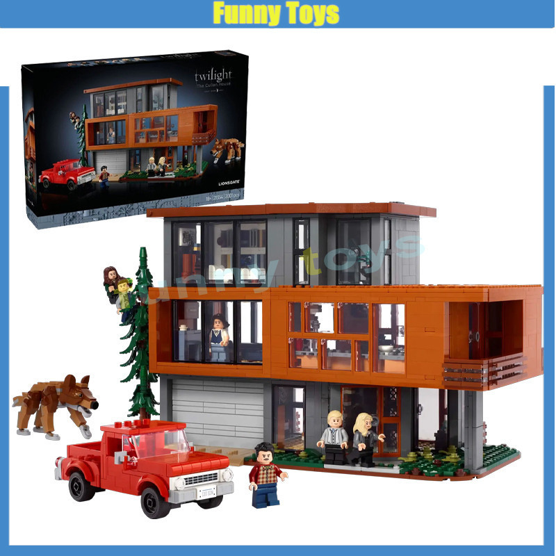 21354 Twilight The Cullen House Building Blocks Three-story Villa Toys ...