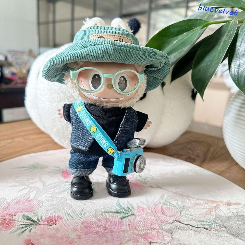 BLUEVELVET 1 Set Labubu Time Clothes, Cowboy Cool 17cm Cotton Doll's ...