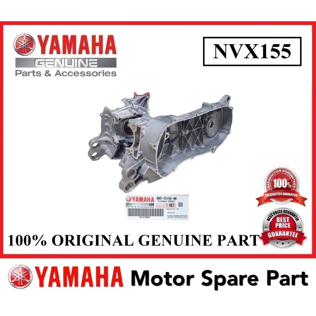 100% ORIGINAL YAMAHA NVX155 CRANKCASE ENGINE COVER ASSY CRANK CASE ...