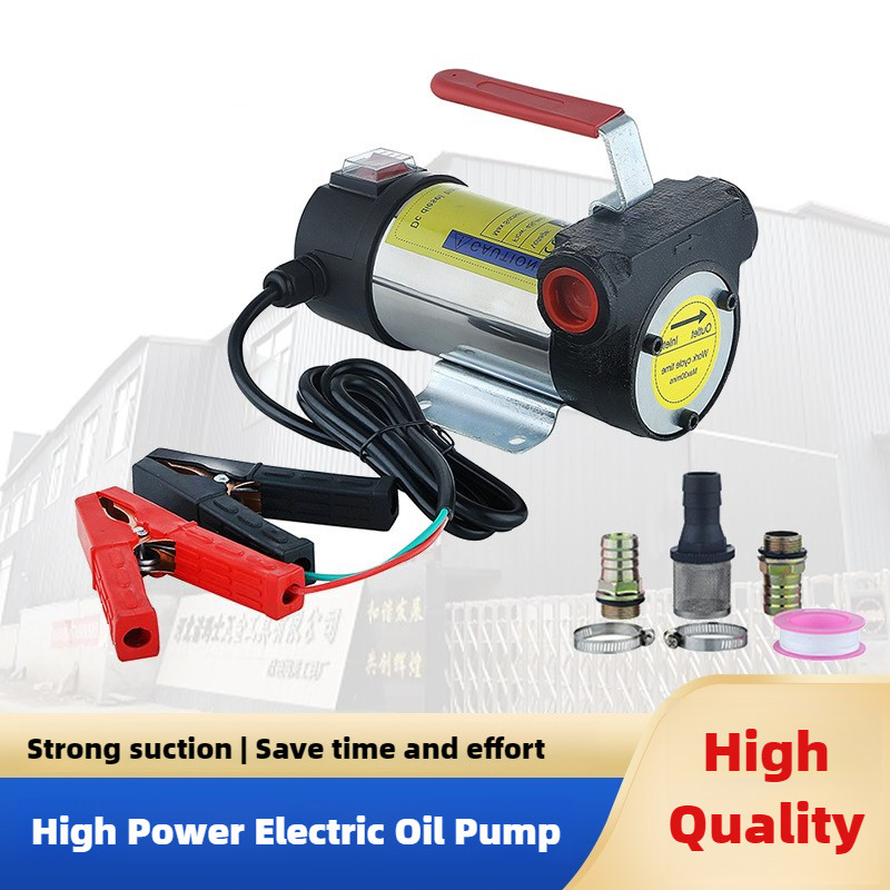 Handheld Electric Oil Pump High Power Self Priming Diesel Oil Pump ...