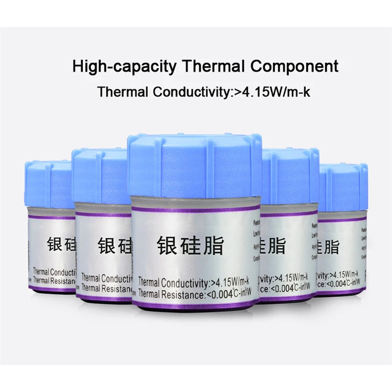 Wholesale 5/10pcs 25g Thermal Paste Thermal Conductive Compound Grease ...