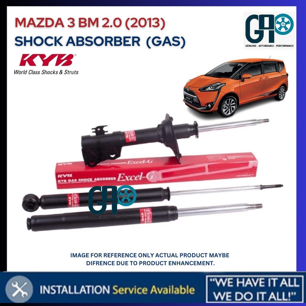 Toyota Sienta NSP170 NHP170 2015~ Gas Shock Strut Absorber FRONT REAR ...