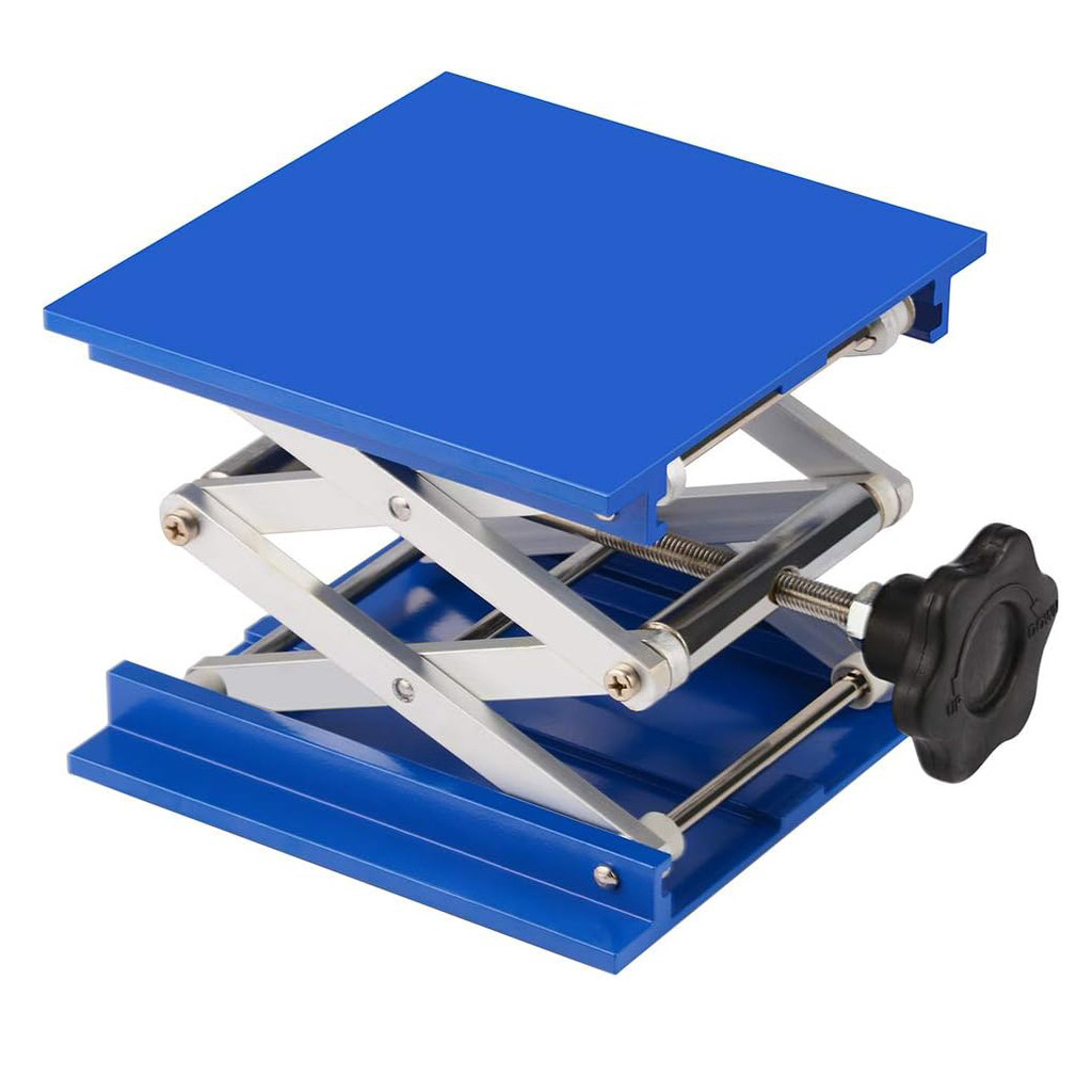 Lab Jack Lift 200x200mm, 8x8inch Aluminum Top Deck Laboratory Support ...