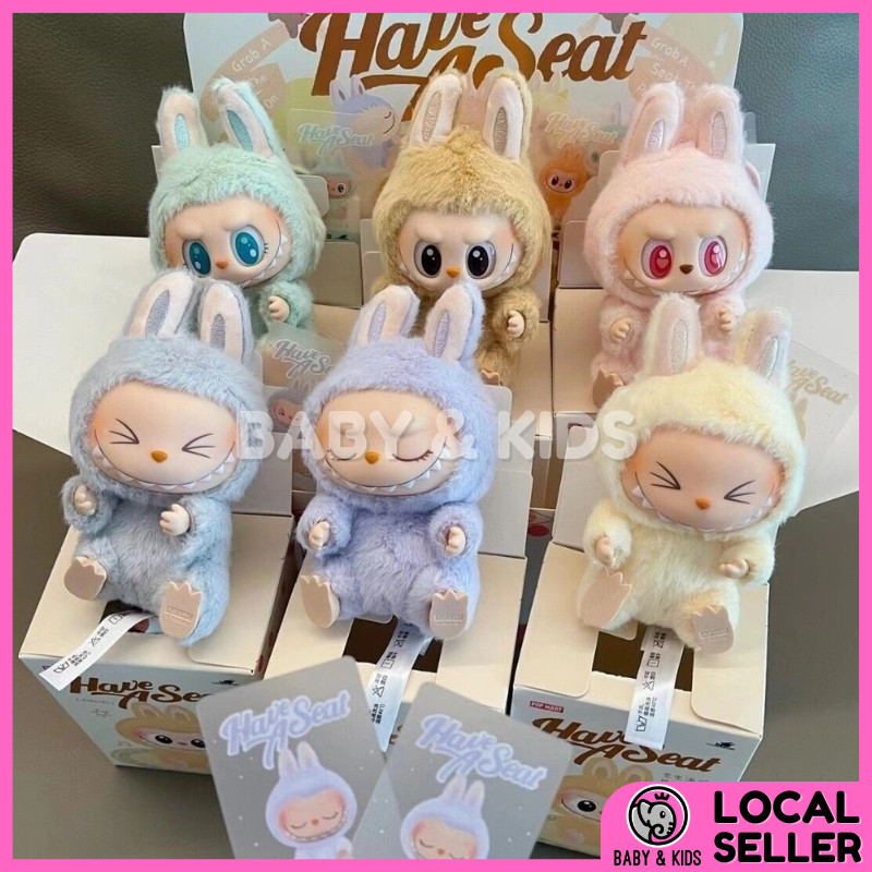 LOCAL!! Labubu The Monster Have A Seat Macarons Vinyl Face Blind Box ...