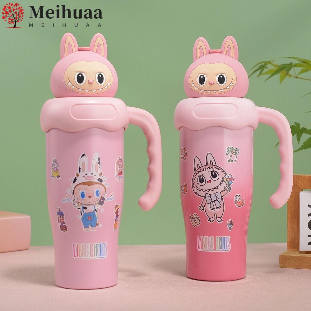 MEIHUAA Labubu Cup, 700ml Stainless Steel Thermal Water Bottle, Kuromi ...