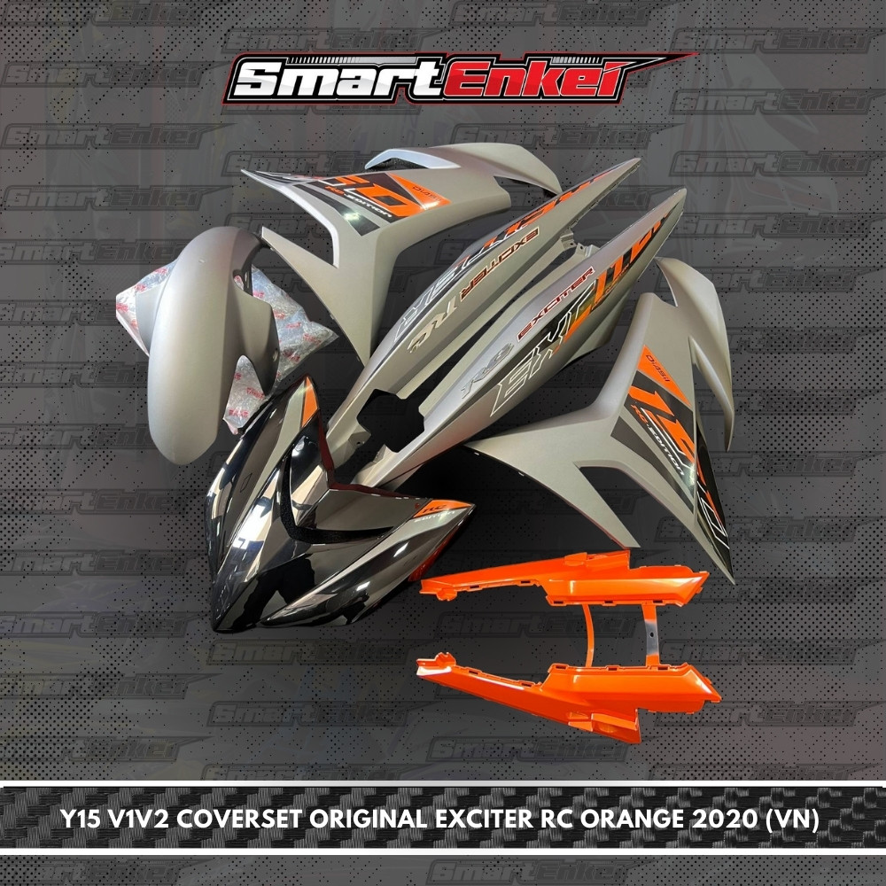 ORIGINAL- Y15 V1V2 COVERSET ORIGINAL EXCITER RC ORANGE 2020 (VN ...