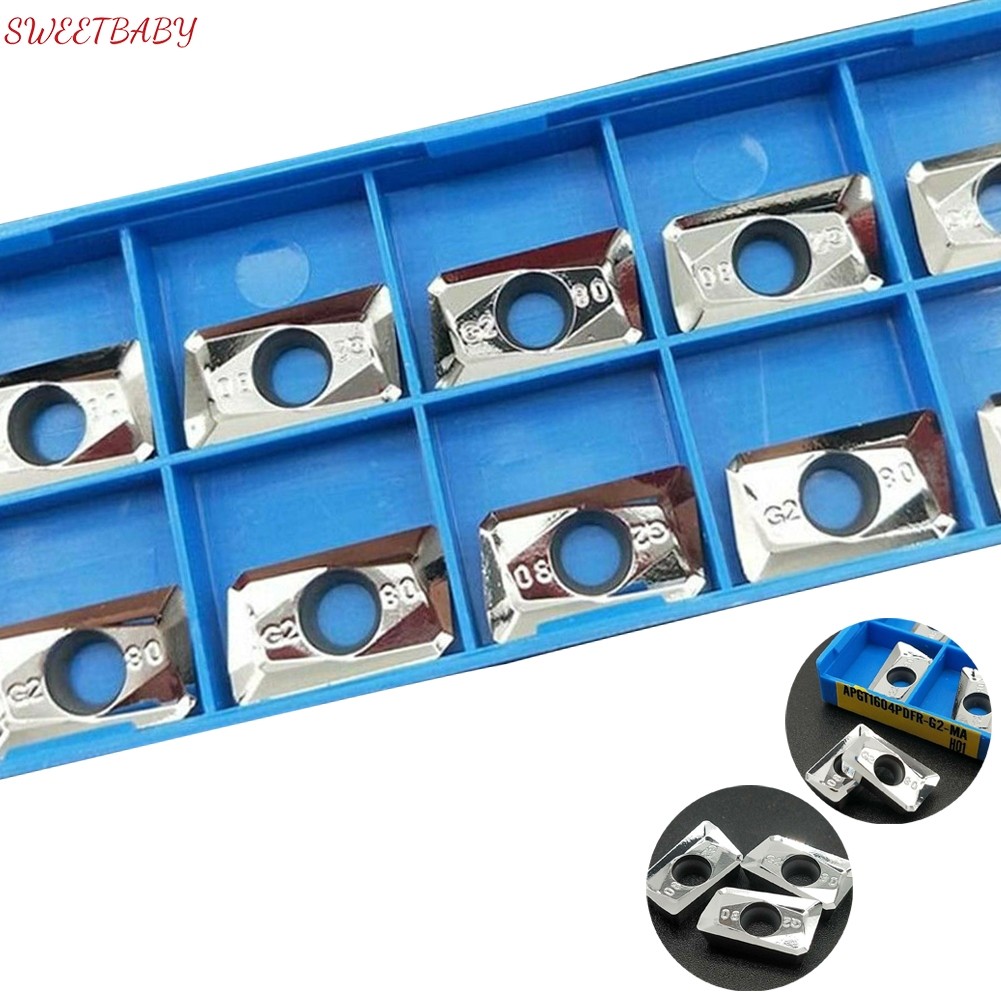 IN STOCK| 10Pcs APMT1604 APGT1604PDFR-G2-MA H01 CNC Carbide Milling ...