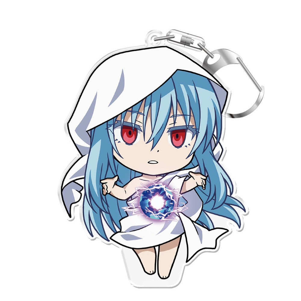 Rimuru Tempest Keychain, Standee Model Reincarnated into a Chibi Slime ...