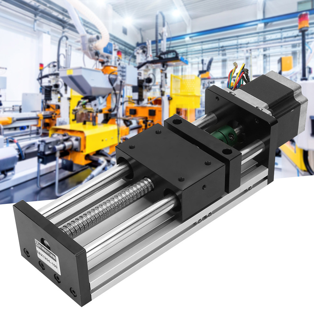 Yohooo Ball Screw Linear Guide Rail With 57 Motor Effective Stroke 1204 ...