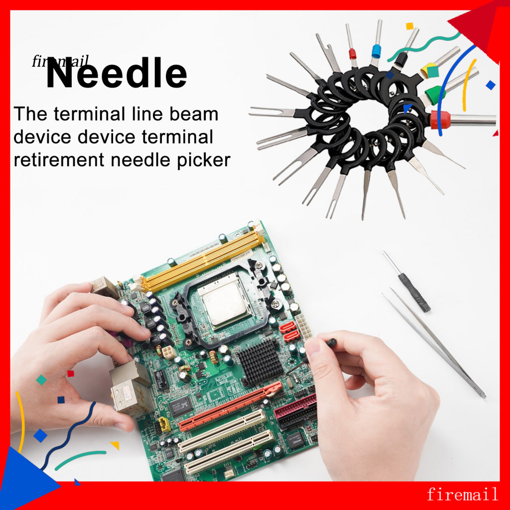 [FM] Terminal Pin Repair Tool Needle Extractor Tool Kit Universal Car ...