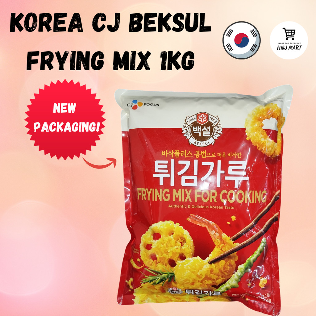 Korea CJ Beksul Frying Mix 1kg / Deep Frying Powder Batter Frying Flour ...