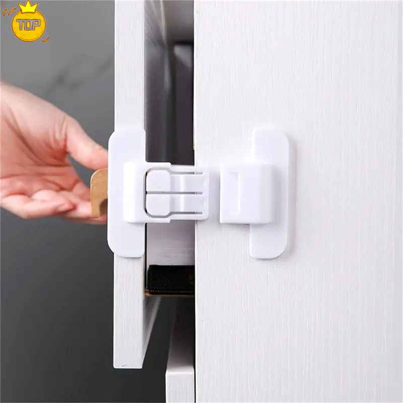 (New)10pcs Automatic Refrigerator Door Locks - Safety Buckles To ...
