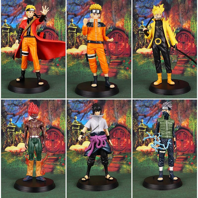 [Ready Stock] Naruto Hand-Made Model Naruto Sasuke Kakashi Anime ...