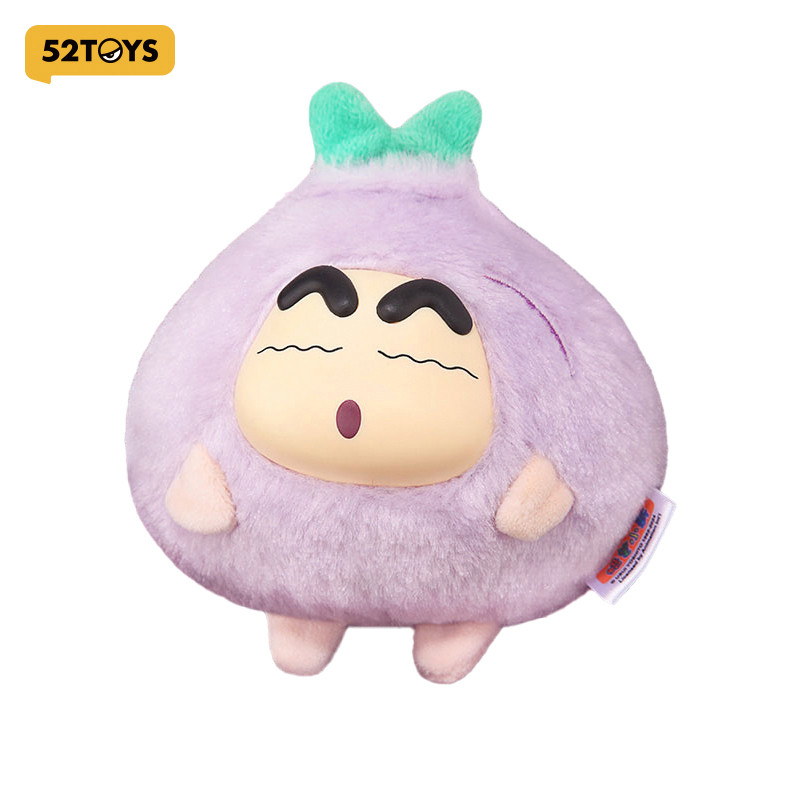 52TOYS Crayon Shinchan - XS - Vegetable Shin Plush Vinyl Doll Blind Box ...