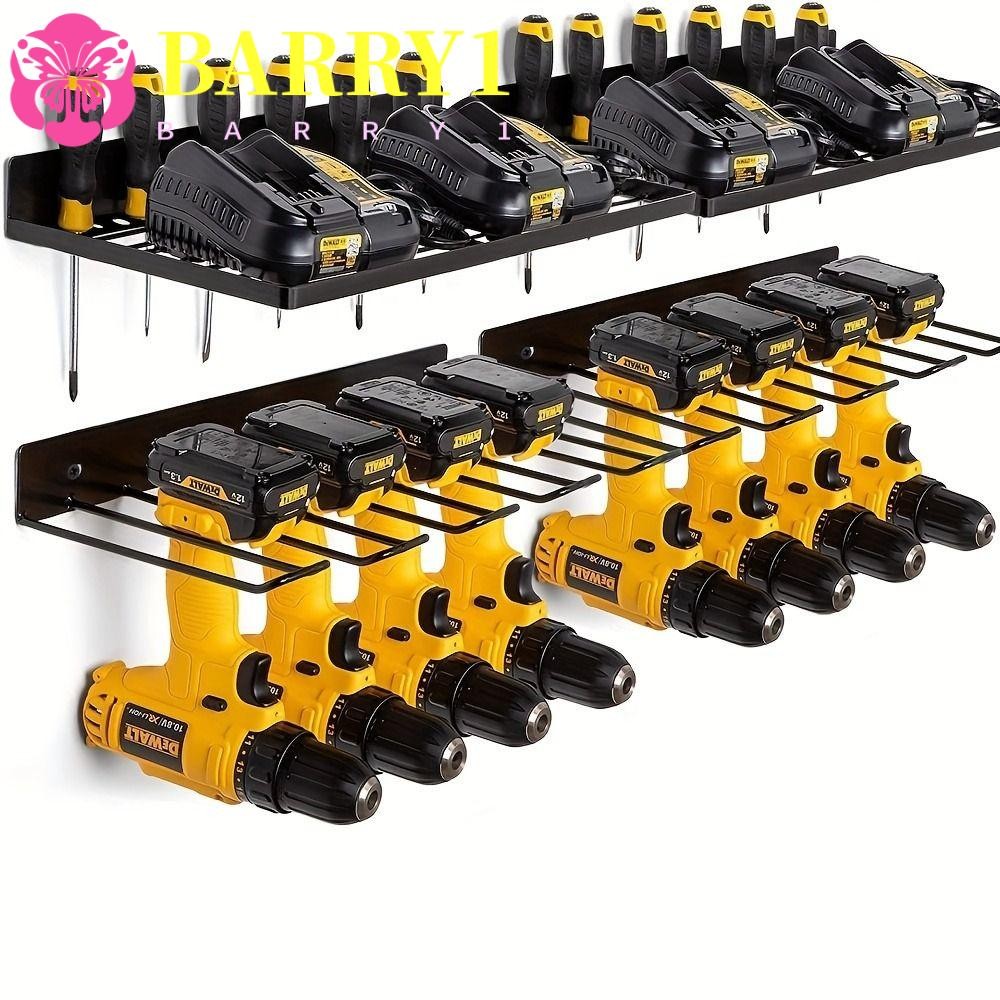 BARRY1 Hand Power Tool Organizer Rack, 40cm Iron Floating Tool Cabinet ...
