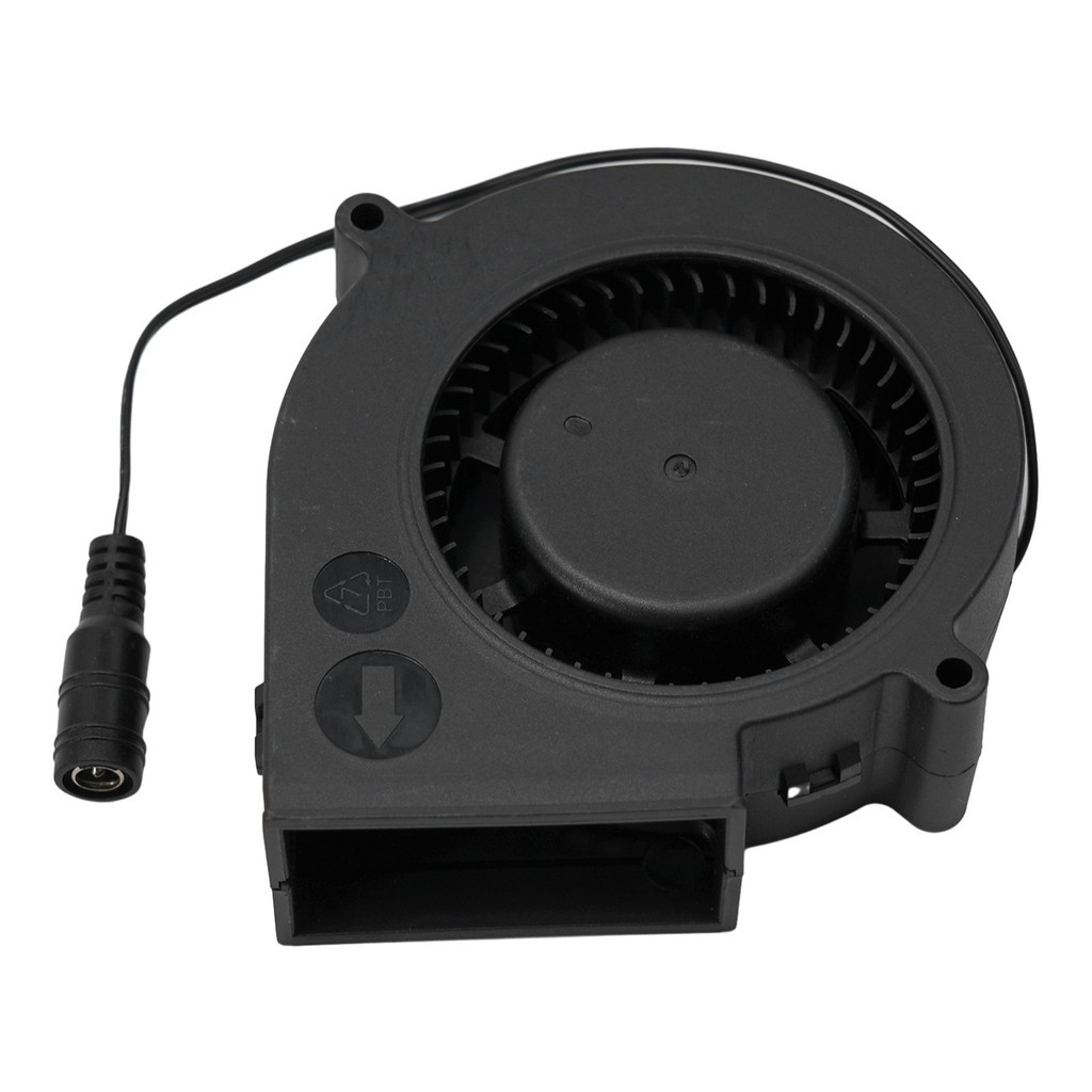 9733 DC Blower 12V 2.7A Firewood BBQ Stove Double Ball High Air Volume ...
