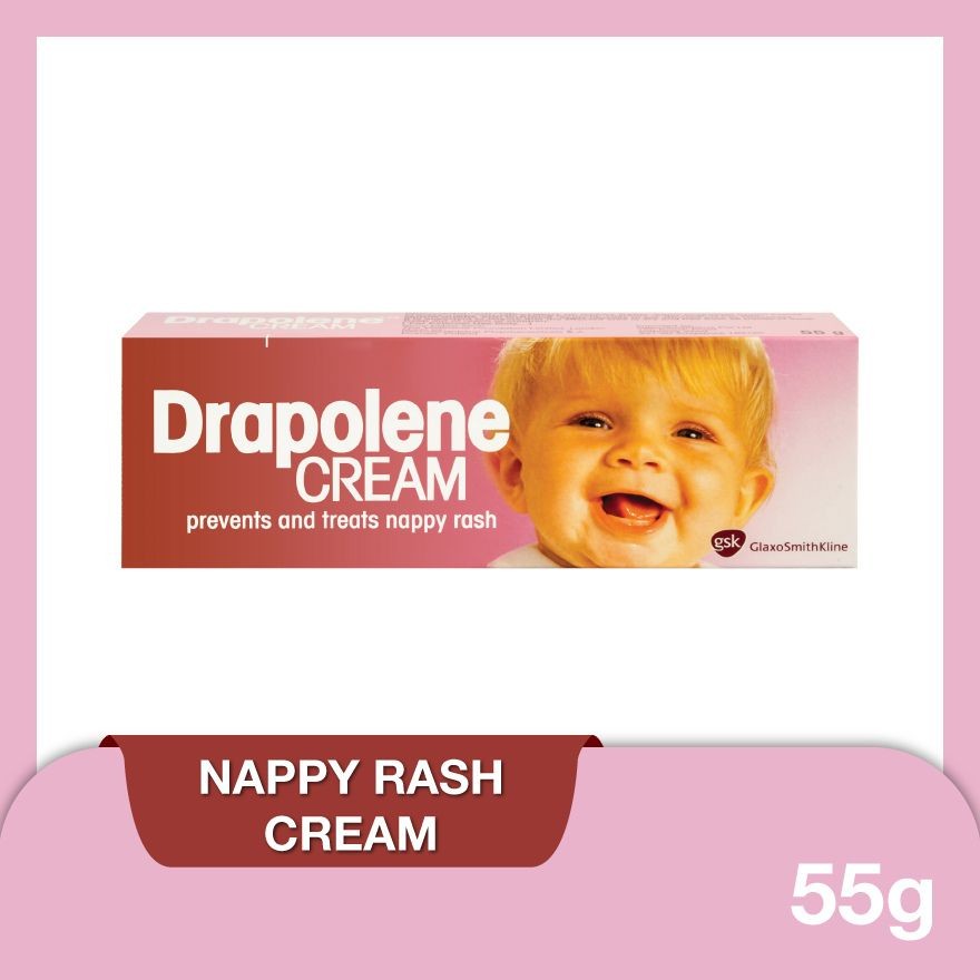 DRAPOLENE Nappy Rash & Redness Cream 55g | Shopee Malaysia