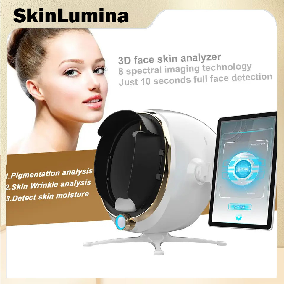 New Portable 3d AI Wood Lamp Skin Detector Tester Analyzer Reveal ...