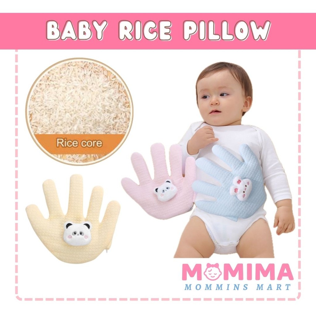 🇲🇾𝐑𝐄𝐀𝐃𝐘 𝐒𝐓𝐎𝐂𝐊🇲🇾 Rice Pillow Baby Anti-Startle Newborn Pillow Bantal ...