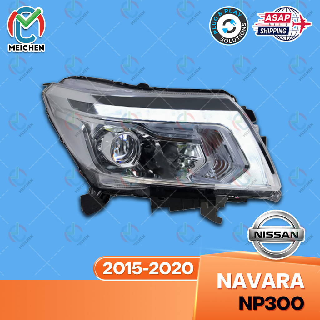 FOR Nissan Navara NP300 Headlamp 2015-2020 3rd Gen LED Frontier CALIBRE ...