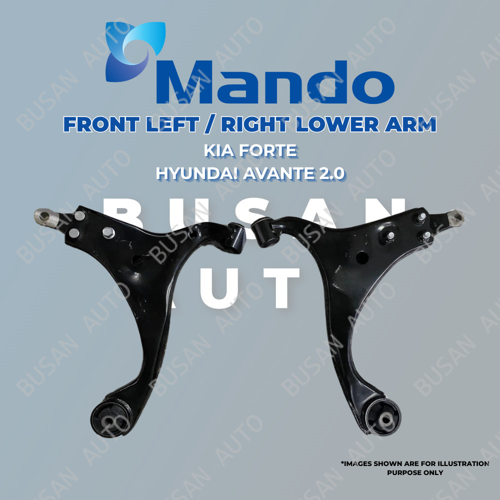 Mando Front Lower Arm Set For Kia Forte | Hyundai Avante 2.0 - 54500 ...