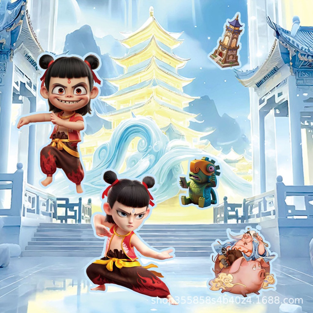 Nezha 2 Demon Boy Haunted Sea Magnetic Quiet Book Girl Boy Handmade ...