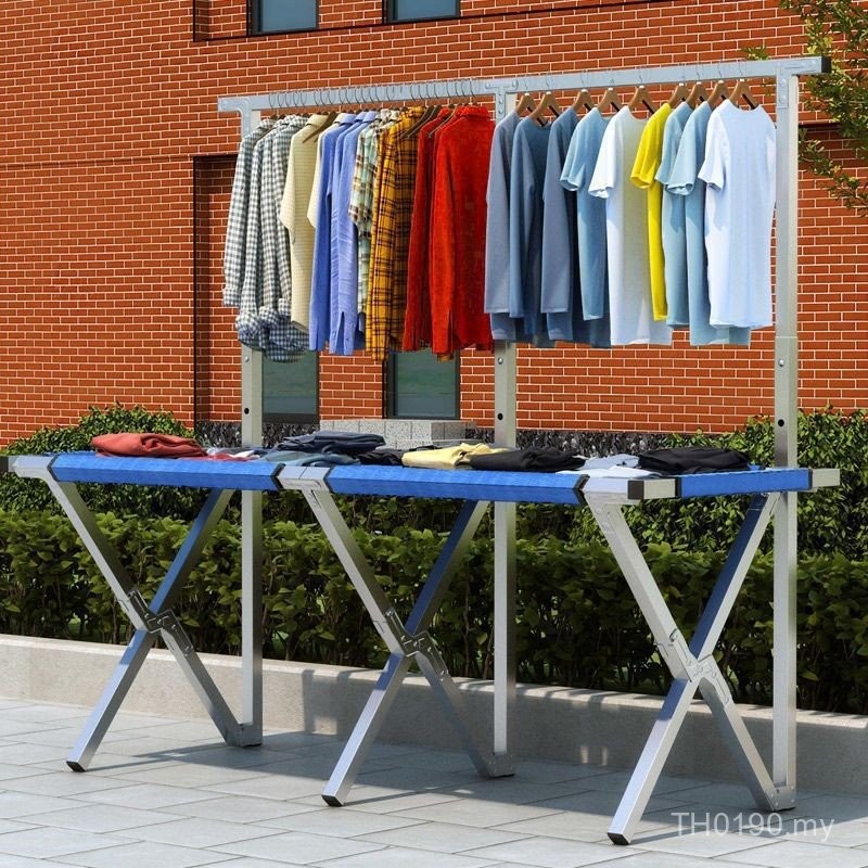 Table Stall Portable Micro-Folding Simple Stall Table Stall Push Night ...