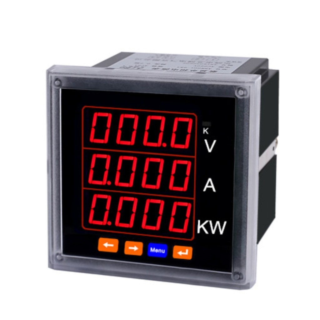 Aibo Genuine Digital Display Single-Phase Voltage Current Power ...