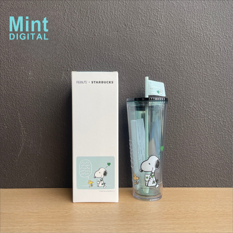 710ml Starbucks Cup 2025 Snoopy Snoopy Co-branded Ins Style Cute Cartoon Peripheral Gift ...