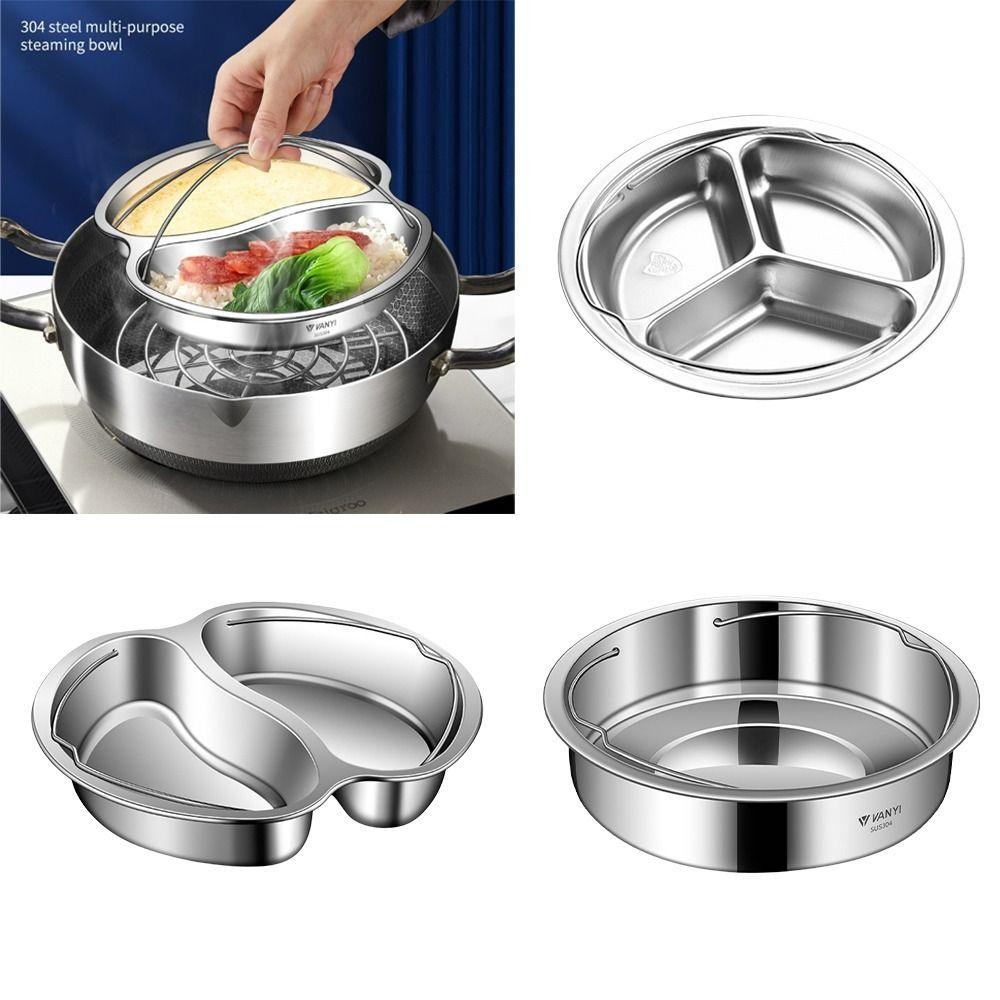 NORBORTO Steamer Basket, Stainless Steel with Handle Steamer Plate ...