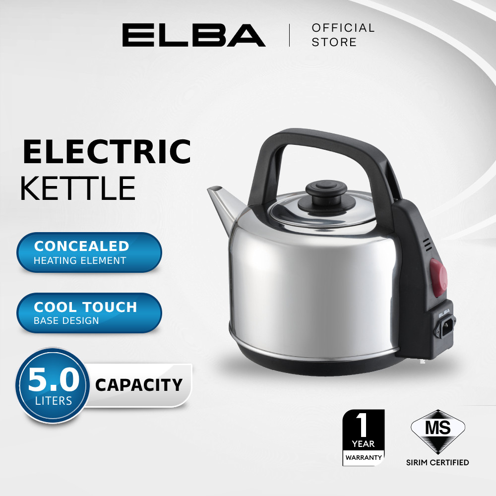 ELBA 5L Electric Kettle EK-K5226(SS) - Concealed Heating Element ...