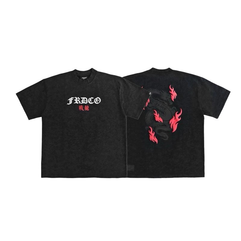 FRDCO BATTLE DRAGON WASHED(BLACK) | Shopee Malaysia