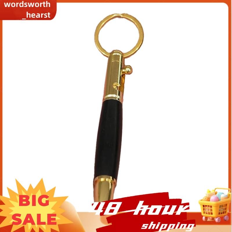 Bolt Action Pen, Small Travel Pocket Keychain Pen Short Compact Tactile ...