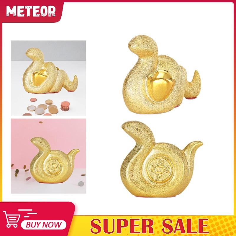 [meteorMY] Snake Piggy Bank Saving Box Storage Case Table Centerpiece ...