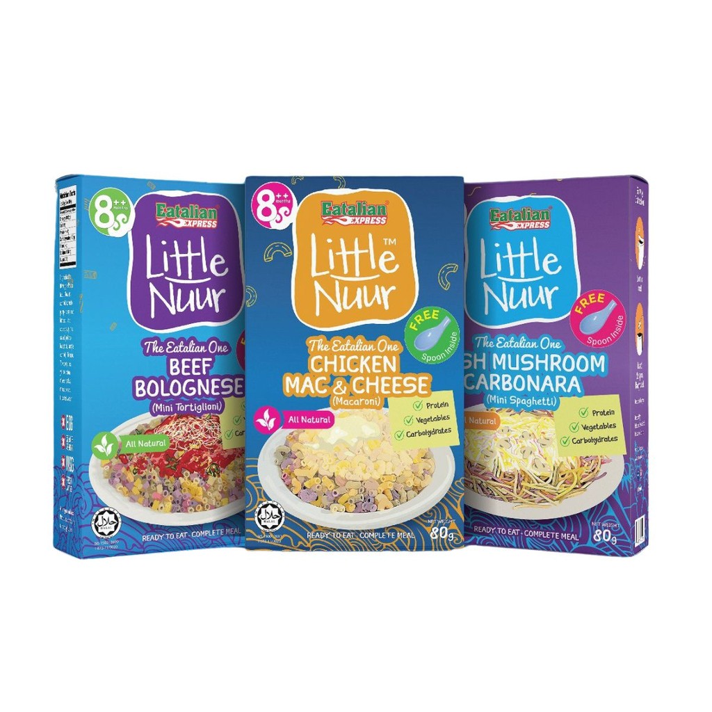 Eatalian Express Little Nuur Baby Instant Pasta The Eatalian One Ready ...