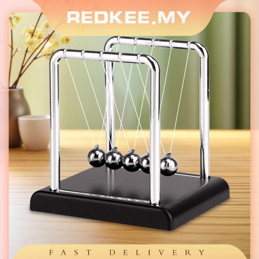[Redkee.my] Newton Cradle Balance Steel Balls Physics Science Pendulum ...