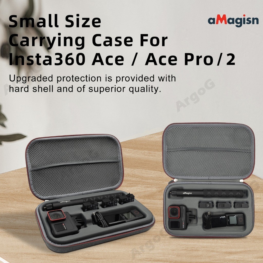 aMagisn Carrying Case for Insta360 Ace Pro 2 / Ace Medium Size Hard ...