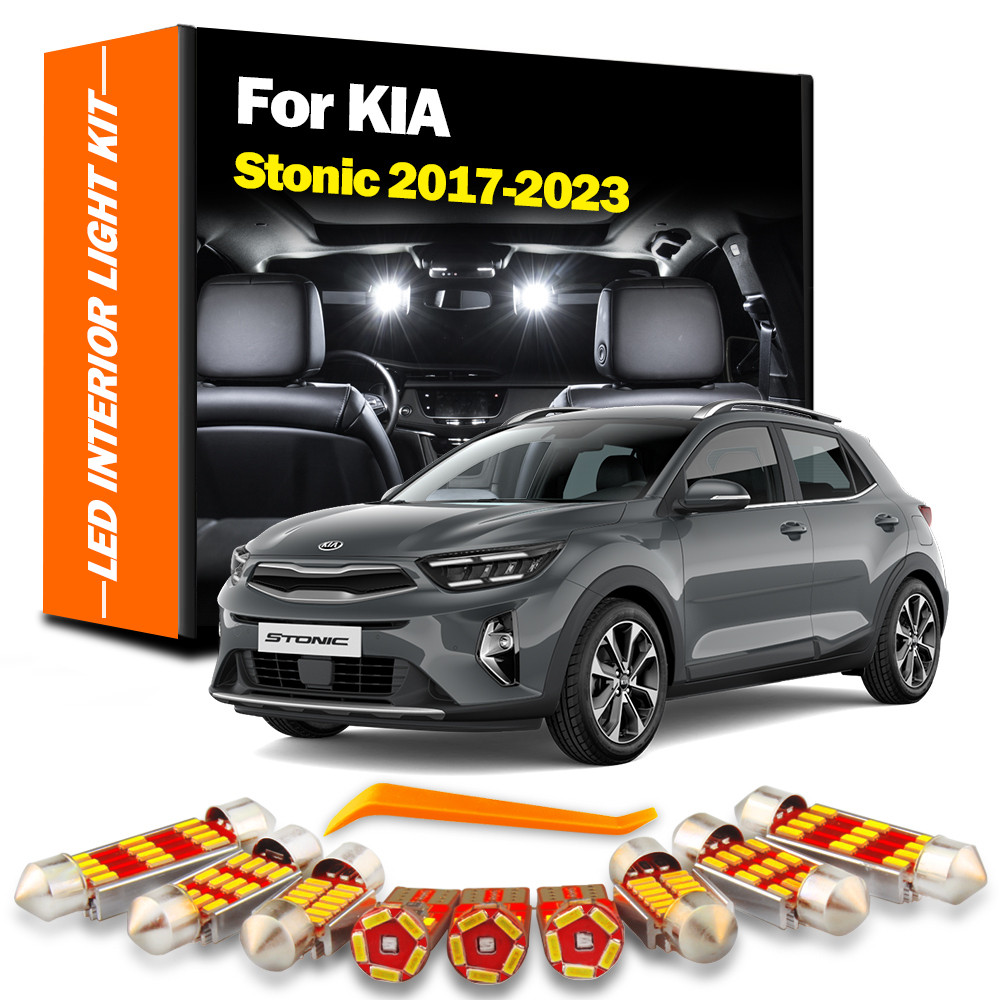 11Pcs LED Interior Light Bulb Kit For KIA Stonic 2017-2023 Car Indoor ...