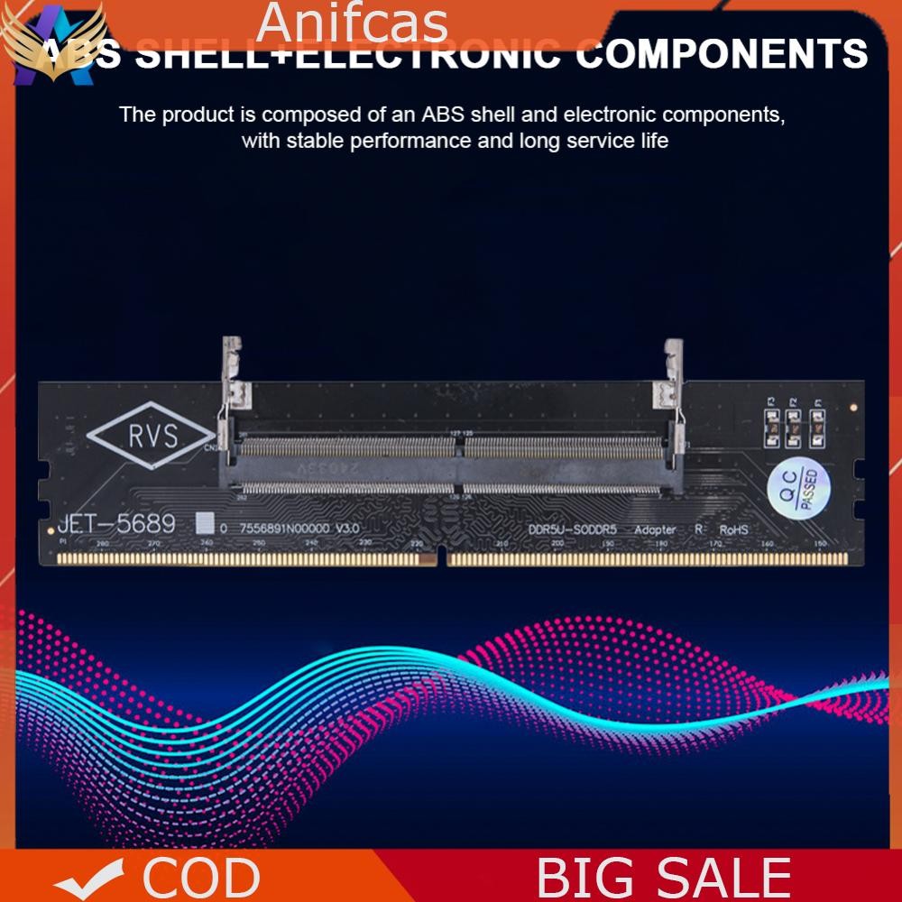 DDR5 Notebook Laptop To Desktop Memory Adapter Card SO-DIMM to PC DIMM ...