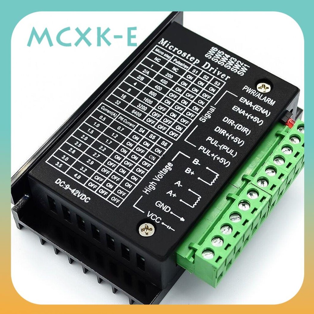 TB6600 stepper motor Driver Controller 4A 9~42V TTL 16 Micro-Step CNC 1 Axis NEW upgraded ...