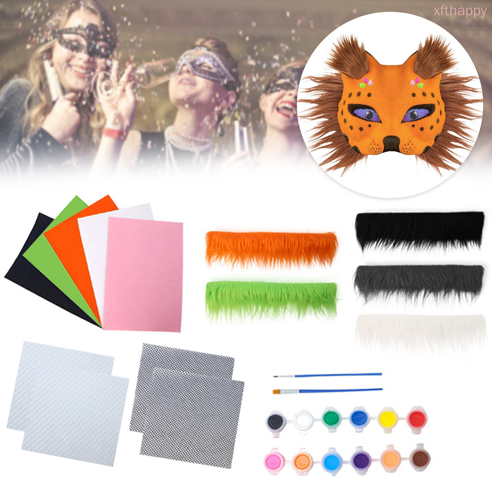 Therian DIY Mask Kit For Beginners Therian DIY Cosplay Costume Mask Kit ...