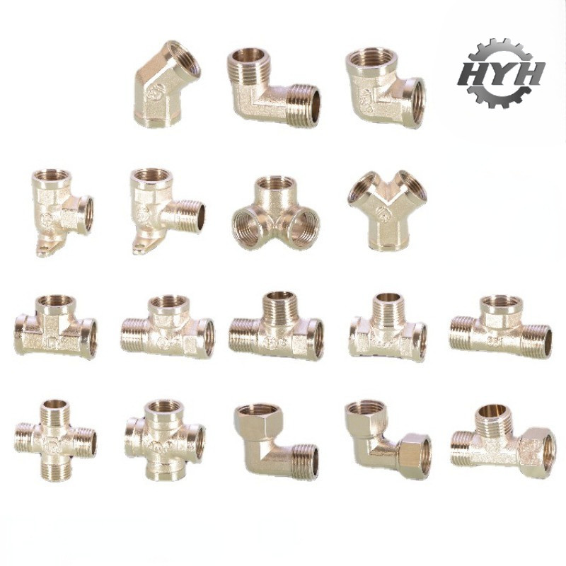 [HYH] 20mm Copper Electroplating Pipe Fittings 1/2 Stainless Steel Color Copper Flexible ...