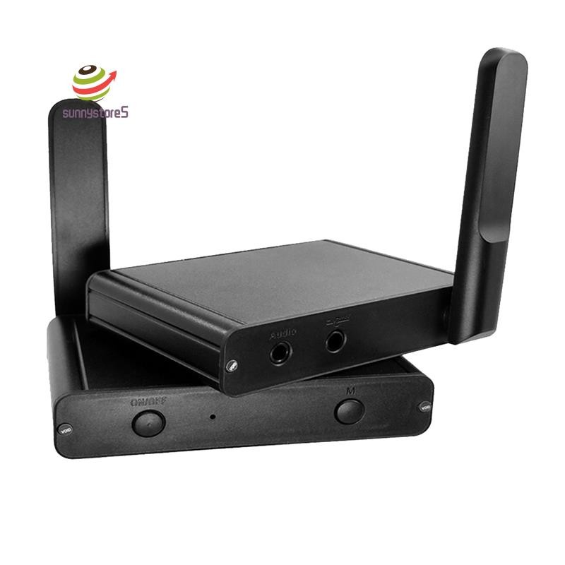 1Set 2.4Ghz UHF Hifi Digital Wireless Audio Adapter Wifi Transmitter ...