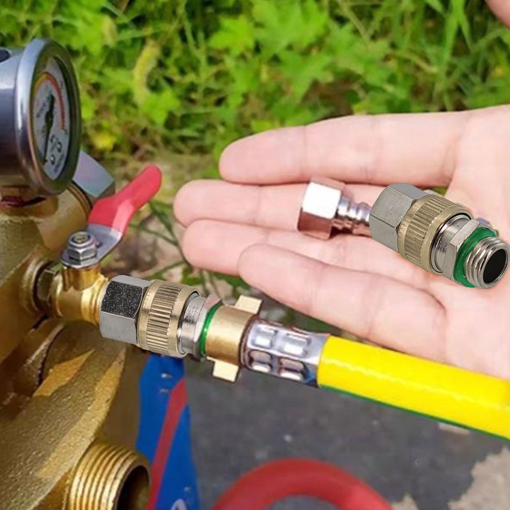 THEBEST! Copper Quick Connector for Agricultural Dosing Plunger Pump ...