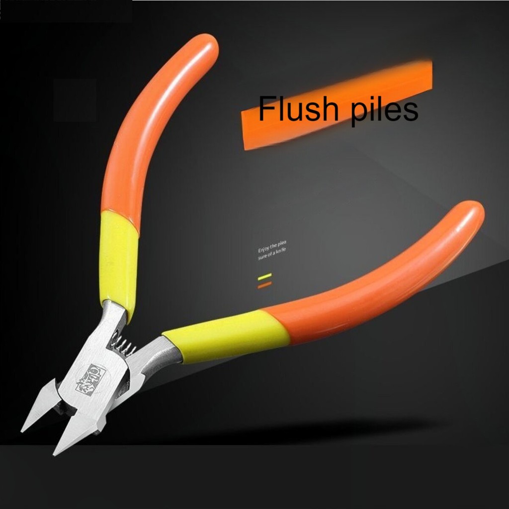 Carbon Steel Sharp Single Blade Pliers Flush Cutter Model Assembly ...