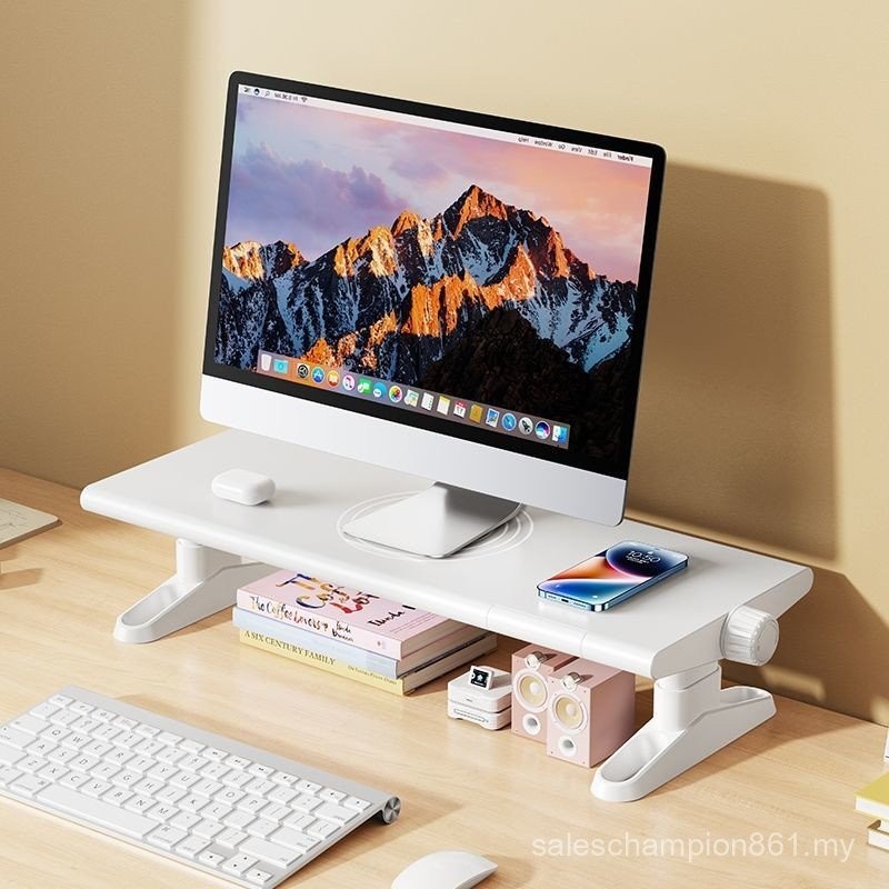 Monitor Heightening Rack Computer Stand Office Desktop Liftable Support ...