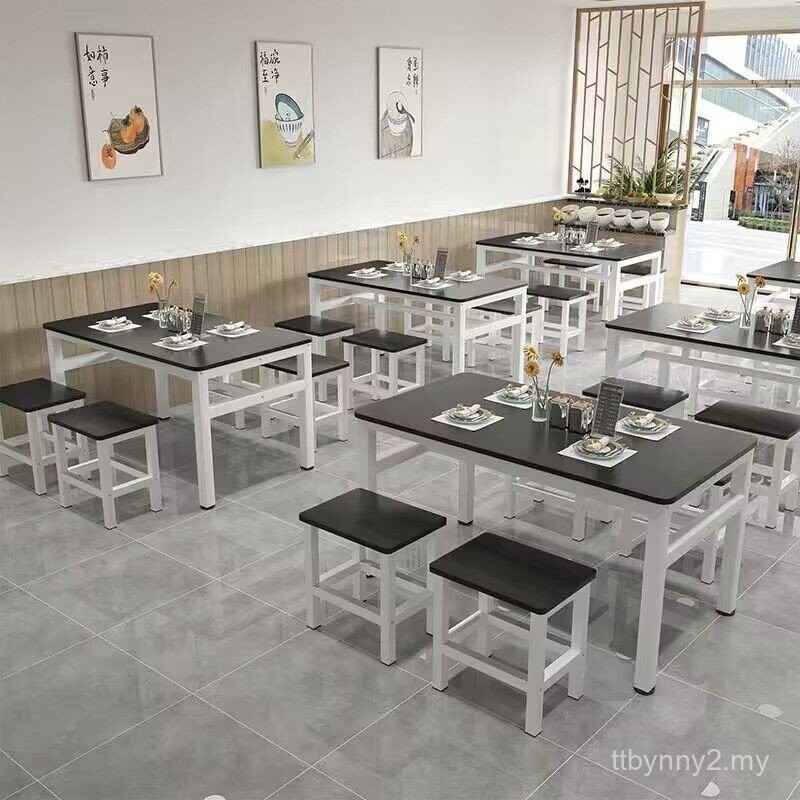 Fast Food Table Chair Canteen Hotel Commercial Dining Company Staff ...