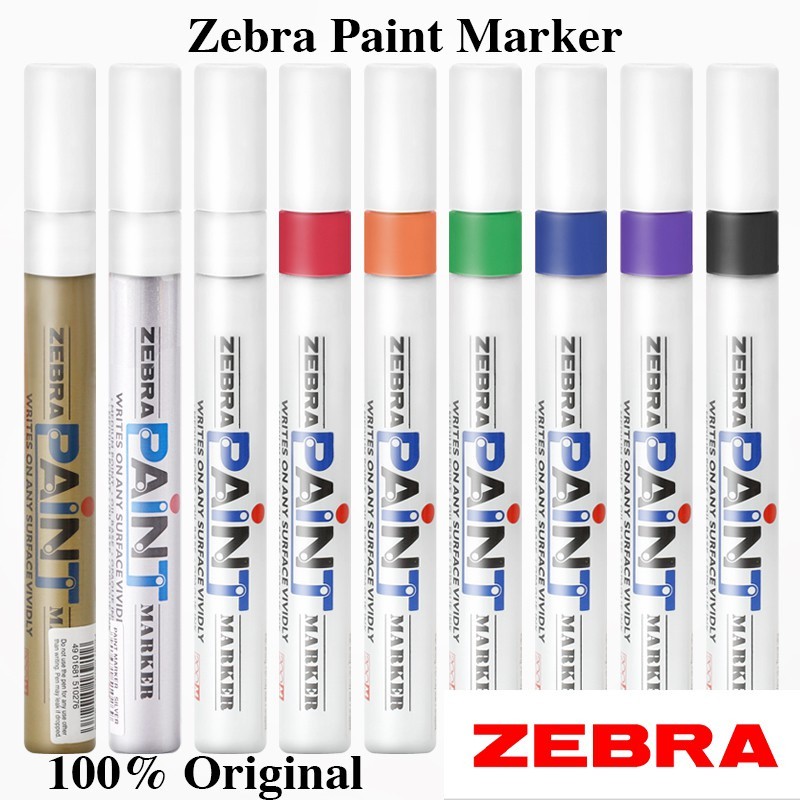 ZEBRA PAINT MARKER MOP-200MZ (READY STOCK / 100% ORIGINAL) | Shopee ...