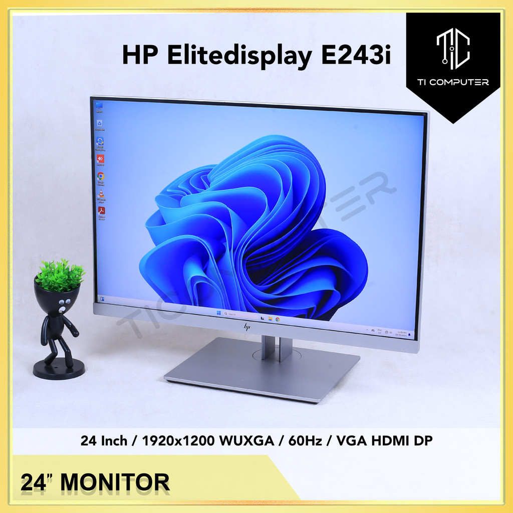 HP Elitedisplay E243i 24 Inch Widescreen IPS LED Backlights Borderless ...